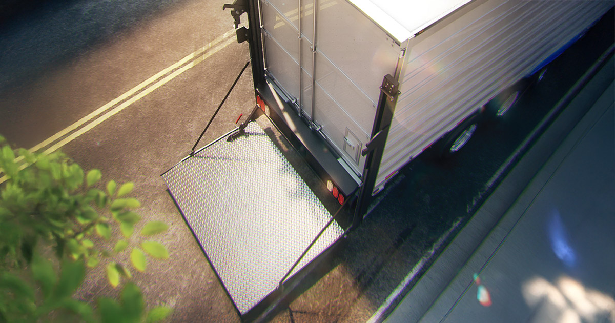 Liftgates for Trucks & Trailers | Rail & Flip-Away Options